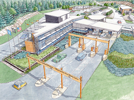 Port of Entry Jackman Border Station - Thornton Tomasetti